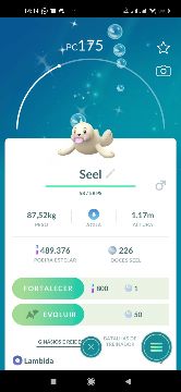 Seel Shiny - Pokemon GO - GGMAX