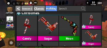 MM2 Candy Set - Roblox - Murder Mystery 2 - GGMAX