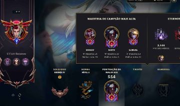 CONTA LOL | 292 SKIN | NVL 519 | FULL - League of Legends - Contas - GGMAX