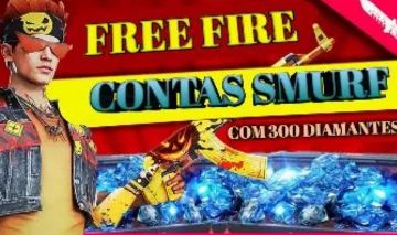 FREE FIRE/CONTAS LVL5 COM 300 DIMAS - Free Fire - Contas Free Fire - GGMAX