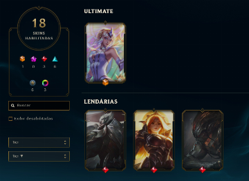 Nick raro 3 letras + Conta 18 Skins - League of Legends - Nicks de LoL ...