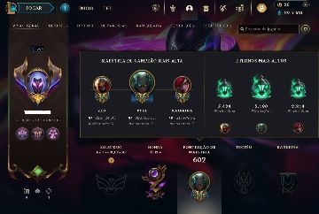 Conta TOP VARIS SKINS LOL,VALORANT , - League of Legends - Contas - GGMAX