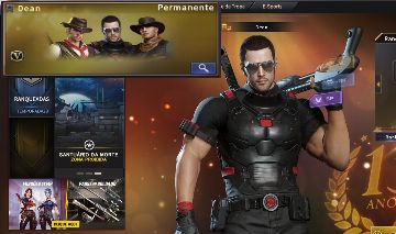 CONTA VIP COM PERSONAGEM DEAN, COM - Crossfire - GGMAX
