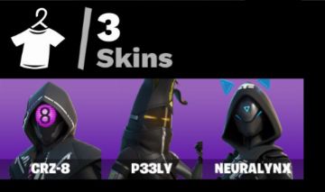 Conta Fortnite 3 skins + P33LY + CRZ-8 - Fortnite - Contas Fortnite - GGMAX