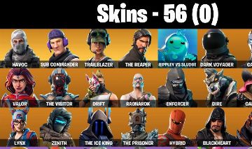 56 Skins | Havoc Sub Commander - Fortnite - Contas Fortnite - GGMAX