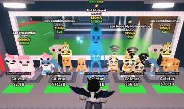 POT HOTSPOT RAINBOW RARO COM MUTAÇÃO - Roblox - Roube um Brainrot - GGMAX
