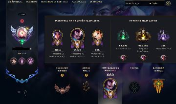 CONTA LOL | 110 SKINS | NVL 544 | FULL - League of Legends - Contas - GGMAX