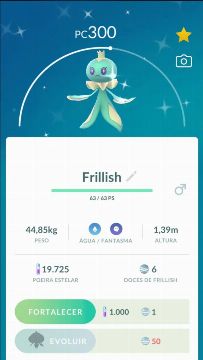 CONTA DE POKEMON GO COM FRILLISH SHINY - Pokemon GO - GGMAX