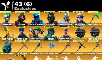 WONDER, IKONIK, MINTY, STEALTH REFLEX, - Fortnite - Contas Fortnite - GGMAX