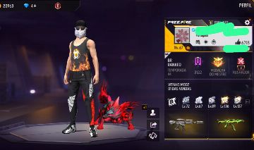 CONTA VETERANO MELHOR SKIN INOSUKE - Free Fire - Contas Free Fire - GGMAX