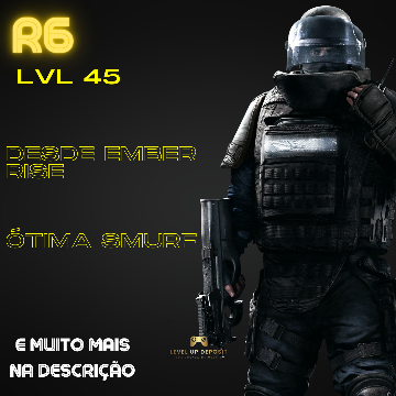 Conta R6 Nível 45, Smurf - Rainbow Six - GGMAX