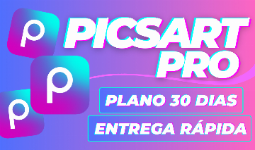 1 MÊS PICSART PRO | PICSART PLUS | TUDO - Assinaturas e Premium - GGMAX