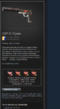 SKINS AK SLATE E USP CYREX - Counter Strike 2 - Skins - GGMAX