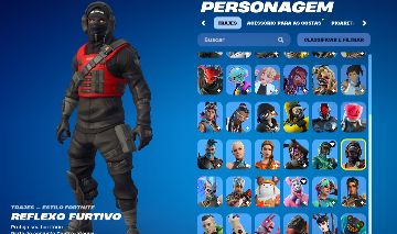 47 SKINS STEALTH REFLEX E VARIOS PASSES - Fortnite - Contas Fortnite ...