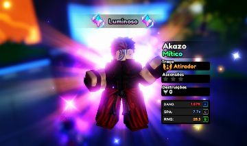 Conta anime vanguards | Akazo Shiny - Roblox - Anime Vanguards - GGMAX