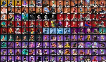 FULL TRYHARD/ 210 skins/ FERRARI SKIN/ - Fortnite - Contas Fortnite - GGMAX