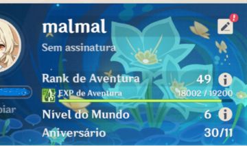 Conta Genshin Impact AR 49 com Hutao + - Genshin Impact - Contas - GGMAX