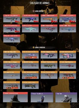 9 armas míticas /1 personagem mítico - Call of Duty - COD Mobile - GGMAX