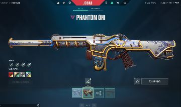 FHANTOM ONI + 22 SKINS + SKIN DE FACA / - Valorant - Contas - GGMAX