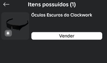 LIMITED CLOCKWORK SHADES (ROBLOX). - Roblox - Outros jogos Roblox - GGMAX