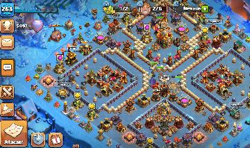 Venda CV 16 semi full - Clash of Clans - GGMAX