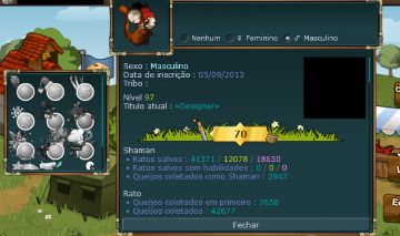 Conta Transformice 2013 | 32 pelos | - Transformice - GGMAX