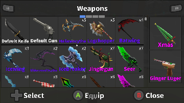 Facas e armas godlys ( mm2 roblox ) - Roblox - Murder Mystery 2 - GGMAX