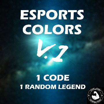 Esports Colors v1 cor raríssima - Brawlhalla - GGMAX