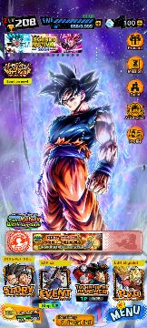 Conta/Drangoball legends/ GOKU UI ULTRA - Dragon Ball Legends - GGMAX