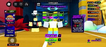 Conta com taichou e time Skip kageyama - Roblox - Haikyuu Legends - GGMAX