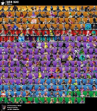 255 skins, S3 FULL,psycho bundle e - Fortnite - Contas Fortnite - GGMAX
