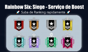 BOOST RAINBOW SIX - SUBA SEU RANK - Rainbow Six - Serviços e Boosting ...
