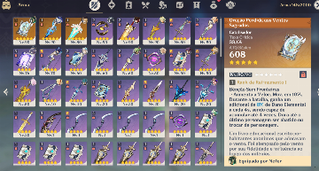 FURINA C6 + biss, nefer e lauma, - Genshin Impact - Contas - GGMAX