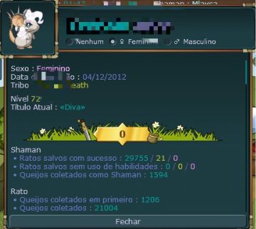 CONTA TRANSFORMICE - Nível 72 - Transformice - GGMAX