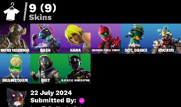 FORTNITE 9 SKINS FULL ACESSO skins Nord - Fortnite - Contas Fortnite ...