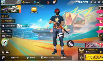 Conta de FF S2 com Ump ruby gola alta - Free Fire - Contas Free Fire ...