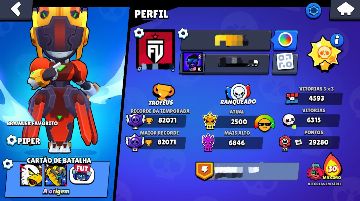 [30% OFF] Conta Muito Upada | 82K - Brawl Stars - GGMAX