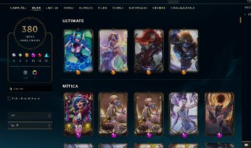 CONTA LOL - 380 SKINS - UNRANKED - LV - League of Legends - Contas - GGMAX