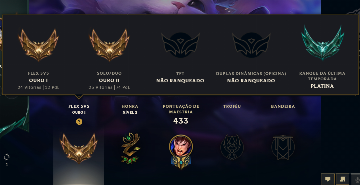 CONTA LOL EX PLATINA COM 127 CAMPEÕES E - League of Legends - Contas ...