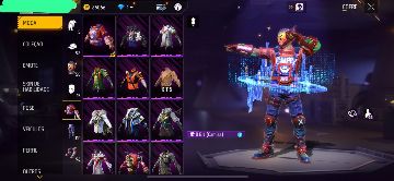 Conta 2017 - passe 8 bits, ump ruby, - Free Fire - Contas Free Fire - GGMAX