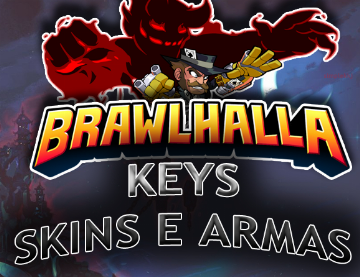 🥇 KEYS SKINS E ARMAS BRAWLHALLA + SUA - Brawlhalla - GGMAX