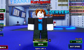 CONTA COM KUNIGAMI BLUE LOCK RIVALS | - Roblox - Blue Lock Rivals - GGMAX