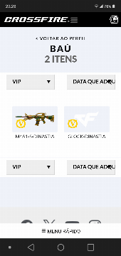 Conta De Crossfire Al Com 2 Vips - Crossfire - GGMAX