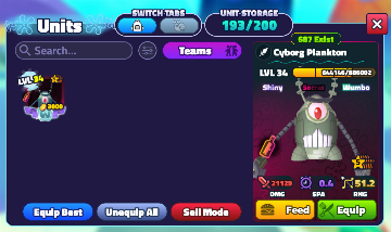 Cyborg SW 5 estrelas Spongebob Tower - Roblox - Outros jogos Roblox - GGMAX