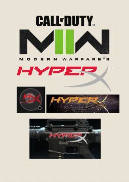 Adesivo HyperX MW2 - Call of Duty - GGMAX