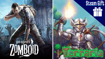 Project Zomboid e Terraria (PC) - Steam - Steam - Códigos e Keys - GGMAX