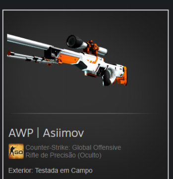 AWP ASSIMOV | CS GO - Counter Strike 2 - Skins - GGMAX