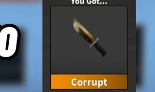Corrupt (mm2 knife) - Roblox - Murder Mystery 2 - GGMAX