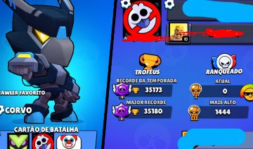 Conta brawl stars inativa 100 skins 35k - Brawl Stars - GGMAX