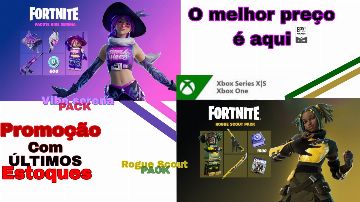 (XBOX) Vibe Serena e Rougue Scout packs - Fortnite - Skins Fortnite - GGMAX
